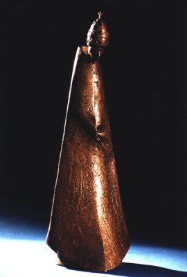 Philip Jackson Sculpture : Archive : Pope Joan : Sculptor Philip Jackson